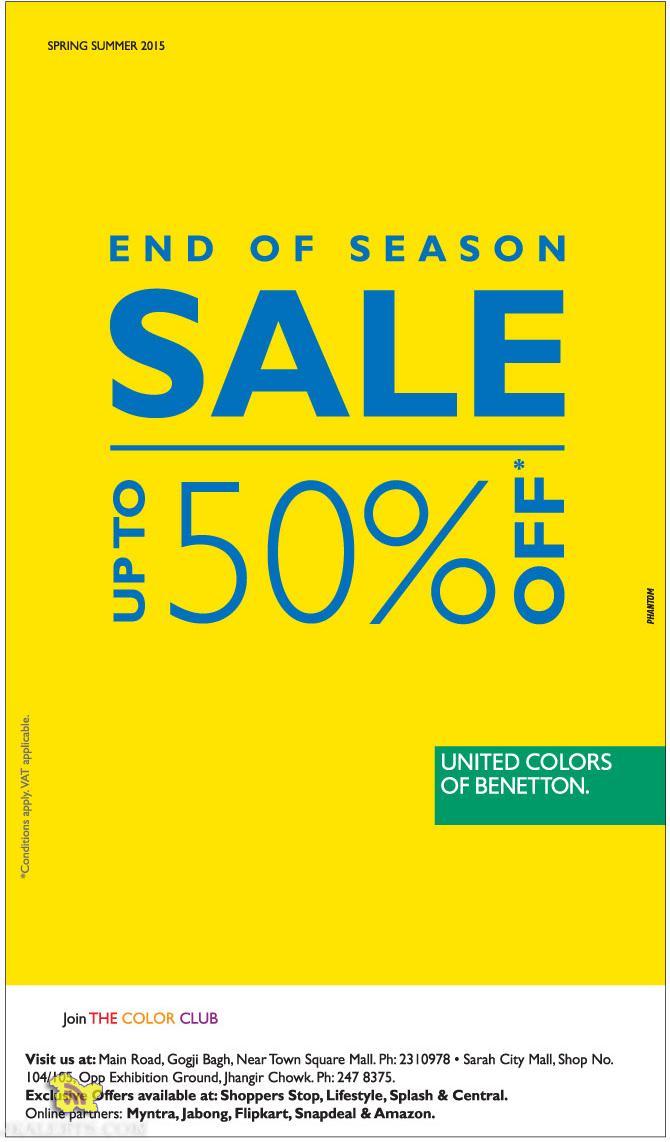 United Colors of Benetton | JKAlerts JK Updates.