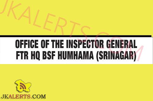 BSF Hospital J&K Recruitment 2023 | Govt Private Jobs updates Jammu ...