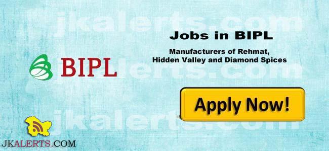 BIPL Jobs 2023. | Govt Private Jobs updates Jammu, Kashmir, JKSSB, JKALERTS