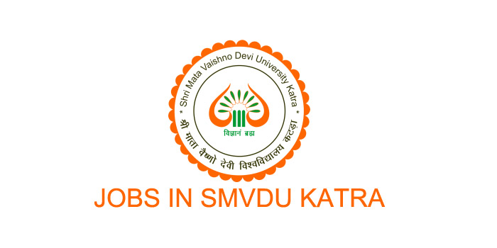 Shri Mata Vaishno Devi University SMVDU Jobs Recruitment | Non Teaching ...