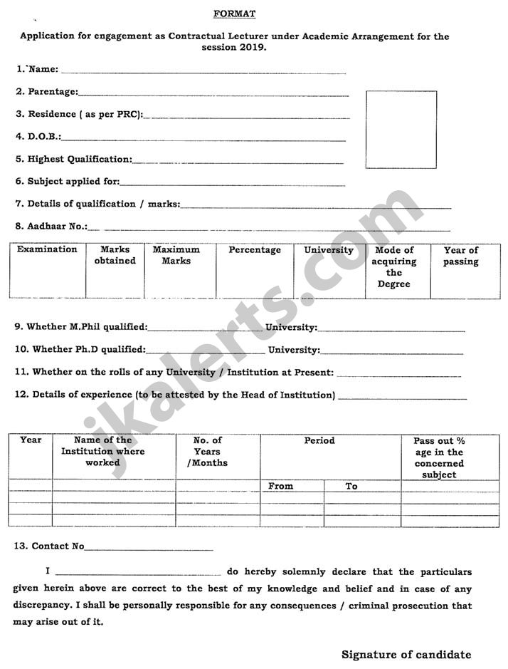 J&K Govt jobs in various Govt Higher Secondary Schools. | JKAlerts JK ...