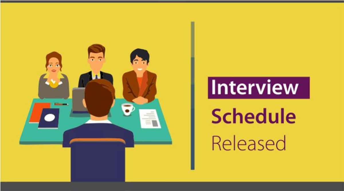 SBI Specialist Cadre Officer Interview Schedule Announced