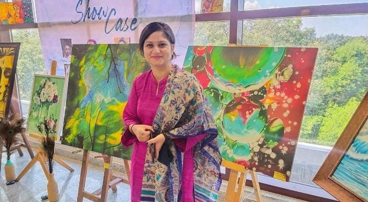 The Strokes of reality by Mahua Gupta. JKAlerts JK Updates