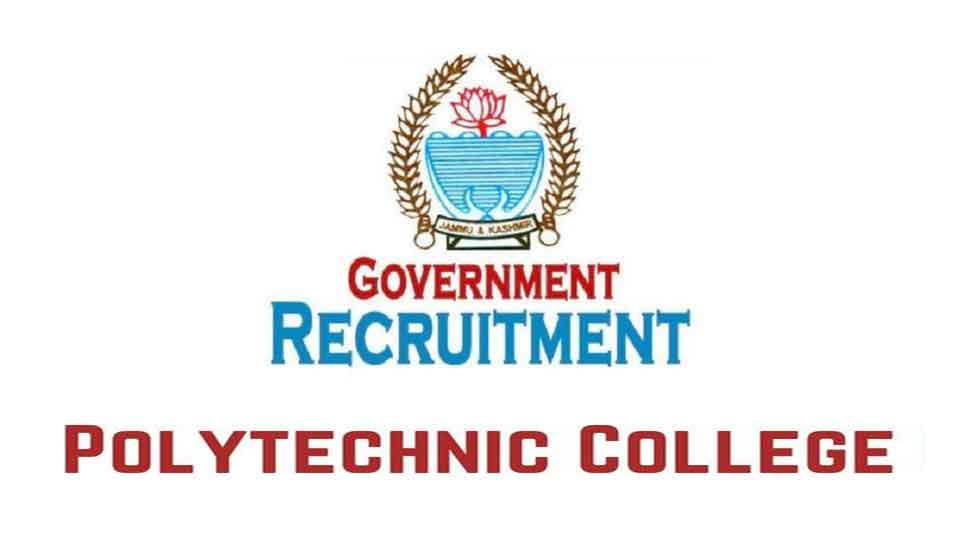 Govt. Polytechnic College Training Program Notice. | Govt Private Jobs ...
