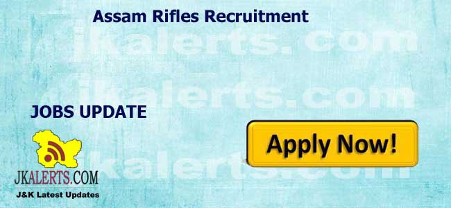 Assam Rifles Recruitment Rally 2024 | Govt Private Jobs updates Jammu ...